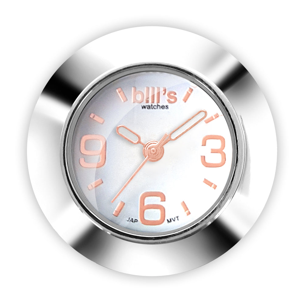 Dial Mini - White Rose Gold – bills-store.com